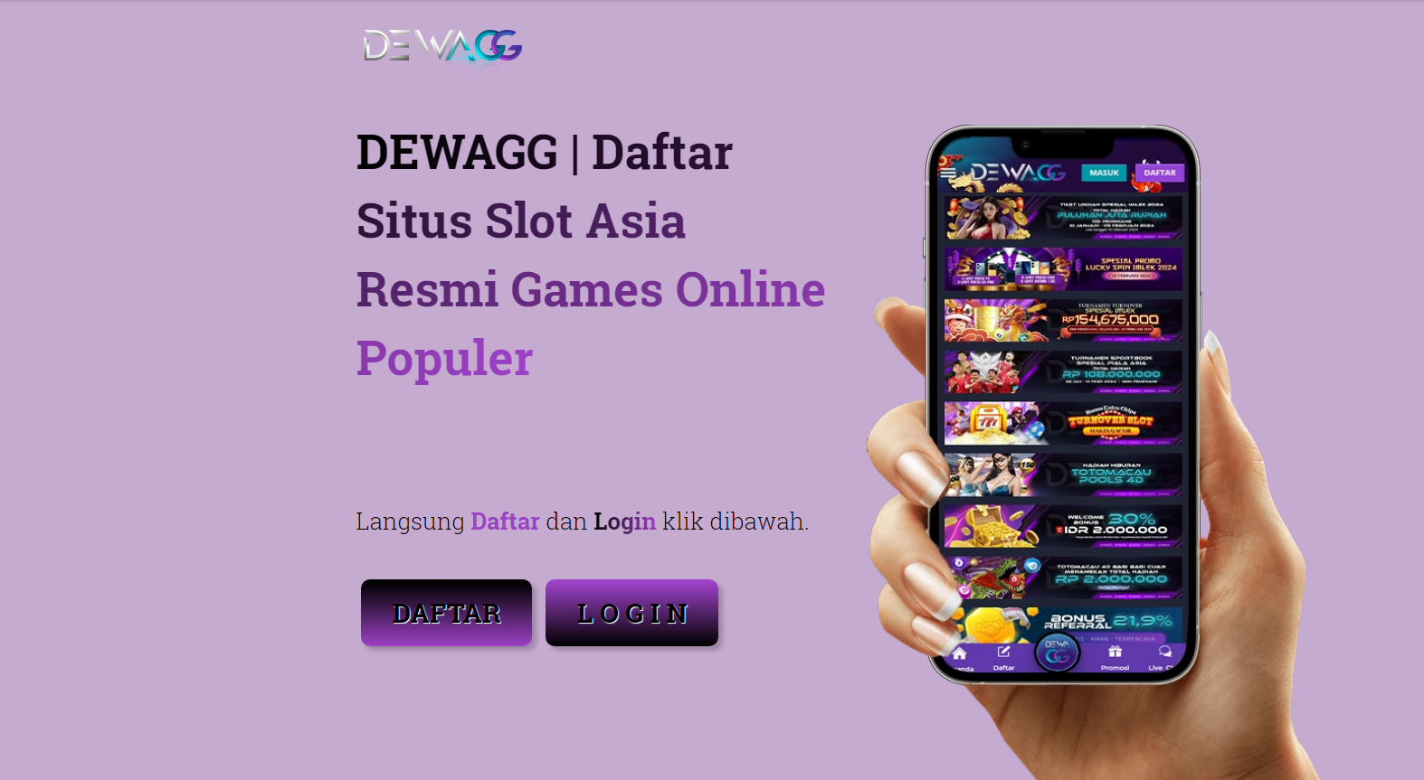 DEWAGG | Bonus Dan Promosi Menarik Di DEWAGG Fungsikan Keuntungan ...